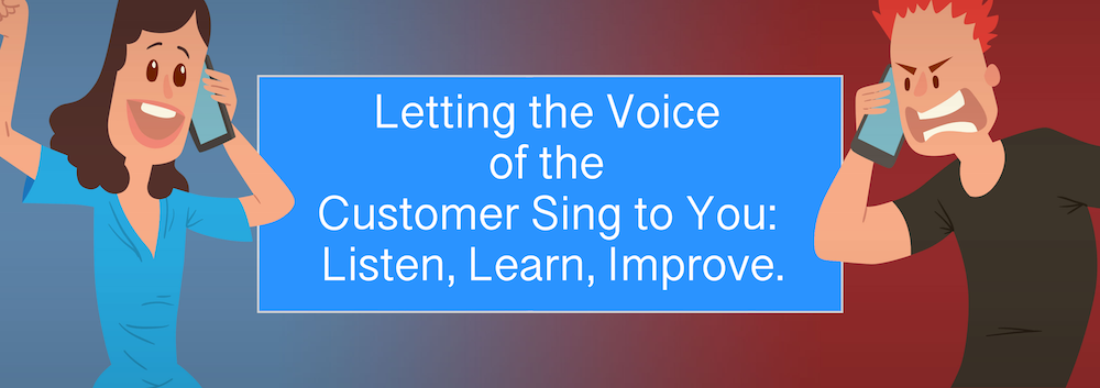 Let the Voice of the Customer Sing to You